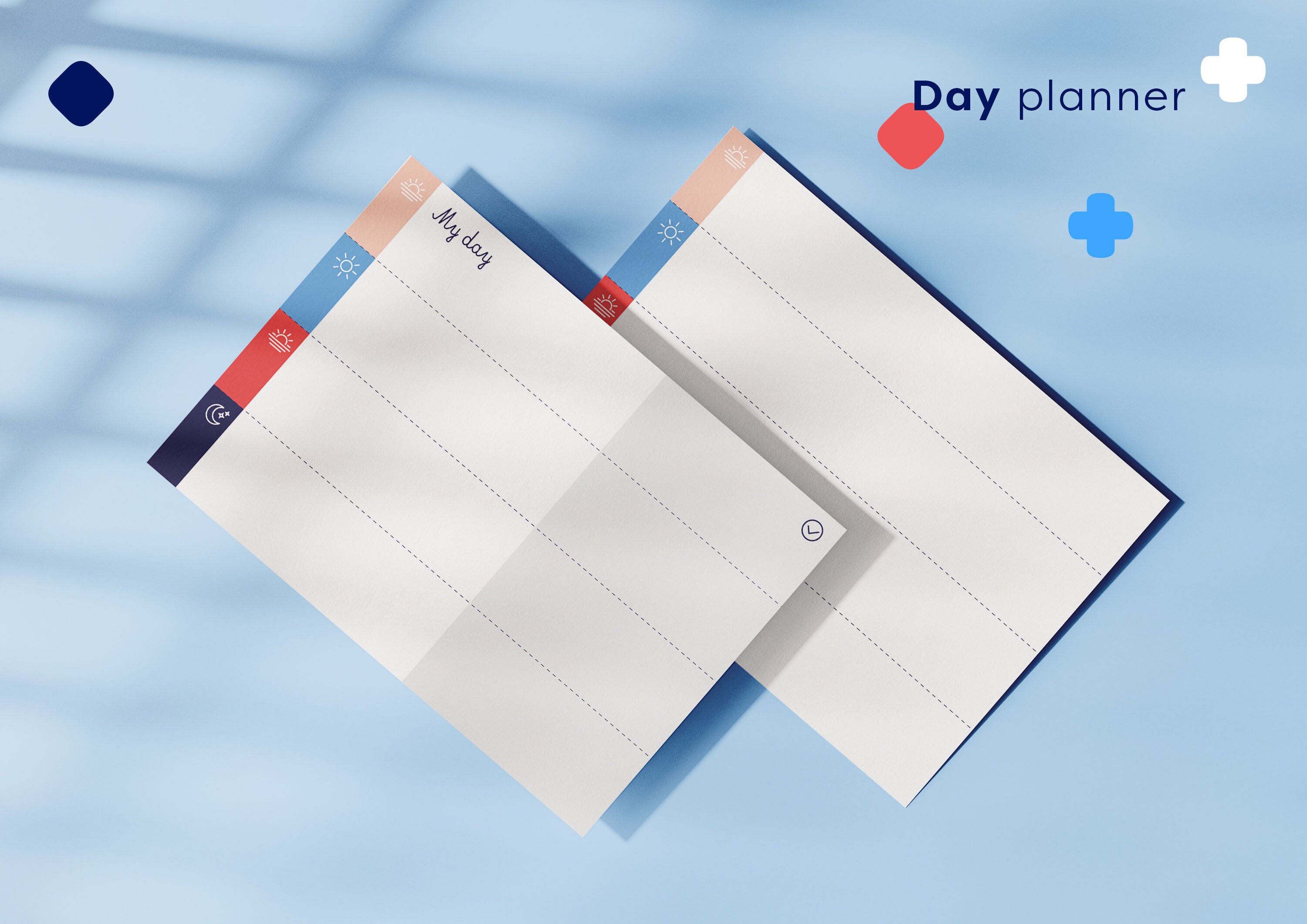 Printable Day & Week Planner With 80 Activity Icons | Teach Time ...