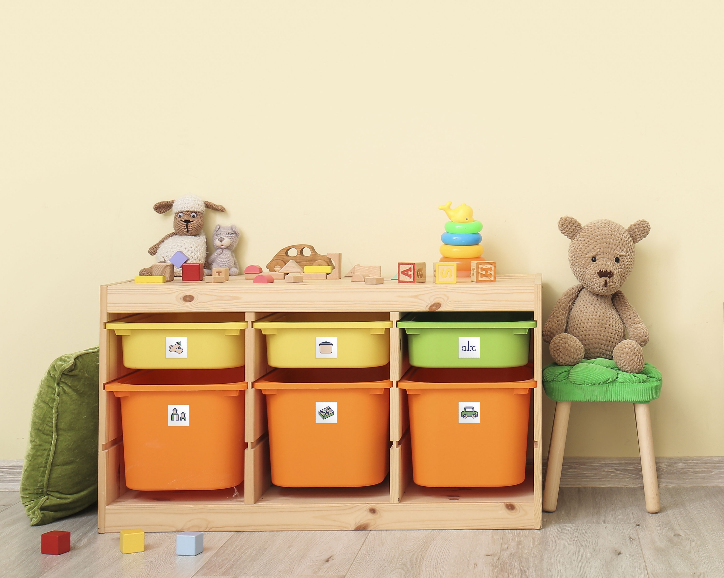 Clothes & Toys Labels, Printable Labels, Toy Organization, Home ...