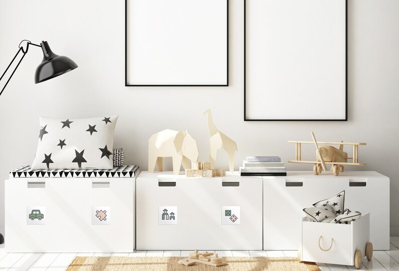 Clothes & Toys Labels, Printable Labels, Toy Organization, Home ...