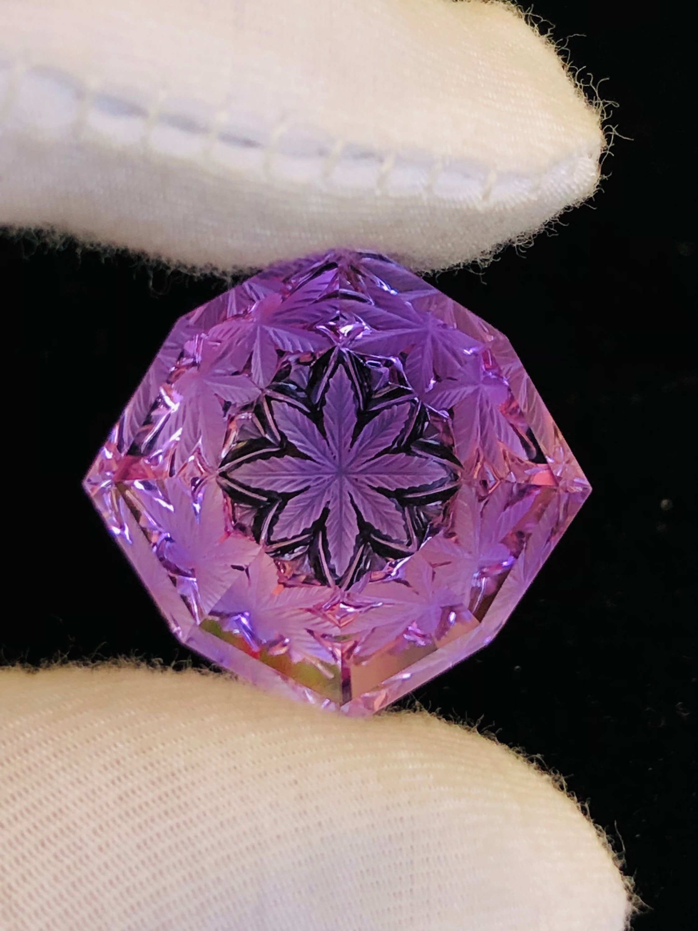Top Grade !!! Amethyst Fantasy Carved, Amethyst Carving Hexagon Shape ...