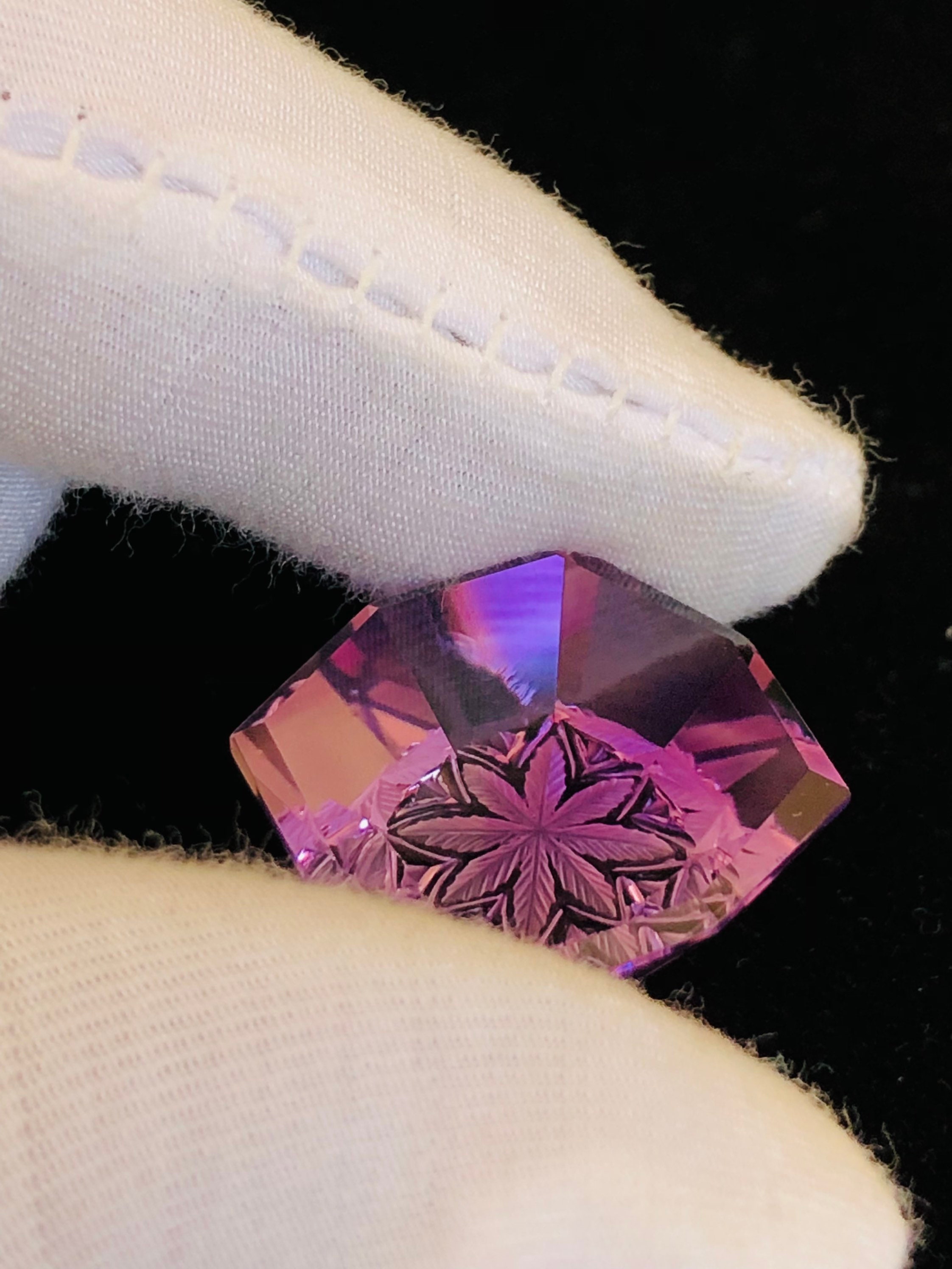 Top Grade !!! Amethyst Fantasy Carved, Amethyst Carving Hexagon Shape ...