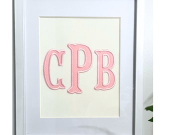 Large Monogram - Etsy