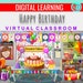 Happy Birthday Virtual Classroom Online Distance Learning Add Your ...