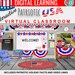 Bitmoji Classroom Patriotic USA Theme Online E-learning 10 Slides ...
