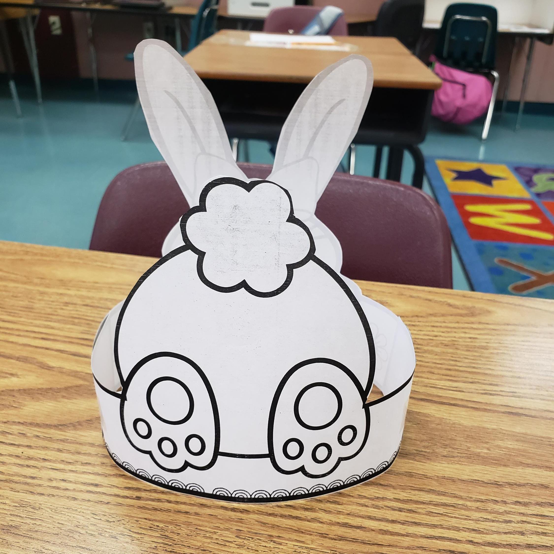 Easter Bunny Crown Craft Activity for Kids – 10 Adorable Designs ...
