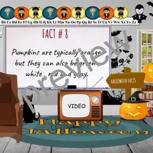 Bitmoji Classroom | HALLOWEEN Theme | 10 Slides | FUN FACTS ...