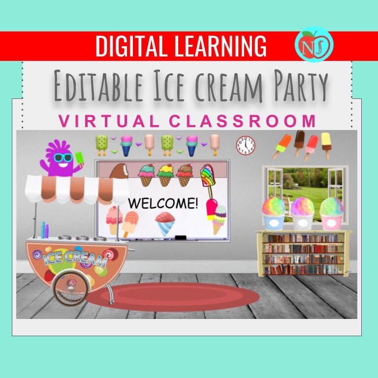 EDITABLE Bitmoji Ready Virtual Classrooms Monthly Theme January through ...