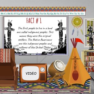 Bitmoji Classroom | Native American Heritage Month | 10 Slides | FACTS ...