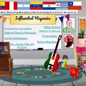 HISPANIC HERITAGE MONTH Online E-learning Virtual Classroom Add Your ...