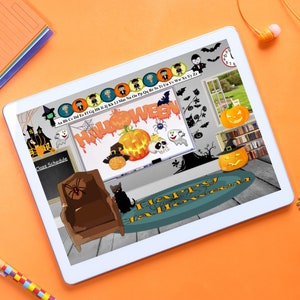 Bitmoji Classroom | HALLOWEEN Theme | 10 Slides | FUN FACTS ...