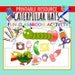 The Very Hungry Caterpillar Hats | Fun Color Cut and Paste Activity ...