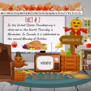 Bitmoji Classroom | THANKSGIVING Theme | 10 Slides | Interactive ...