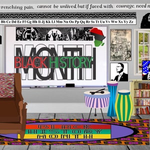 Bitmoji Classroom | Black History Month | 14 Slides | Bios ...
