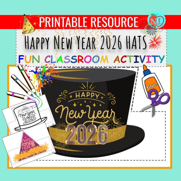 New Years Hats 2025 - Etsy