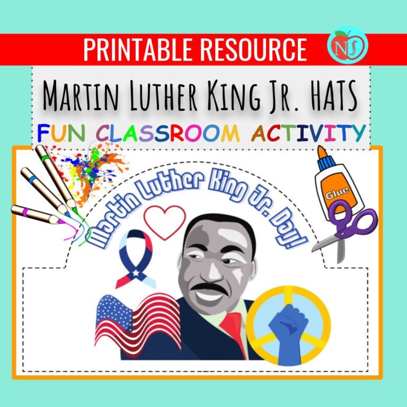 MLK Day HATS | Make Your Own Hat for Martin Luther King Jr. Day | Hat ...