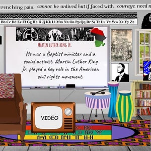 Bitmoji Classroom | Black History Month | 14 Slides | Bios ...