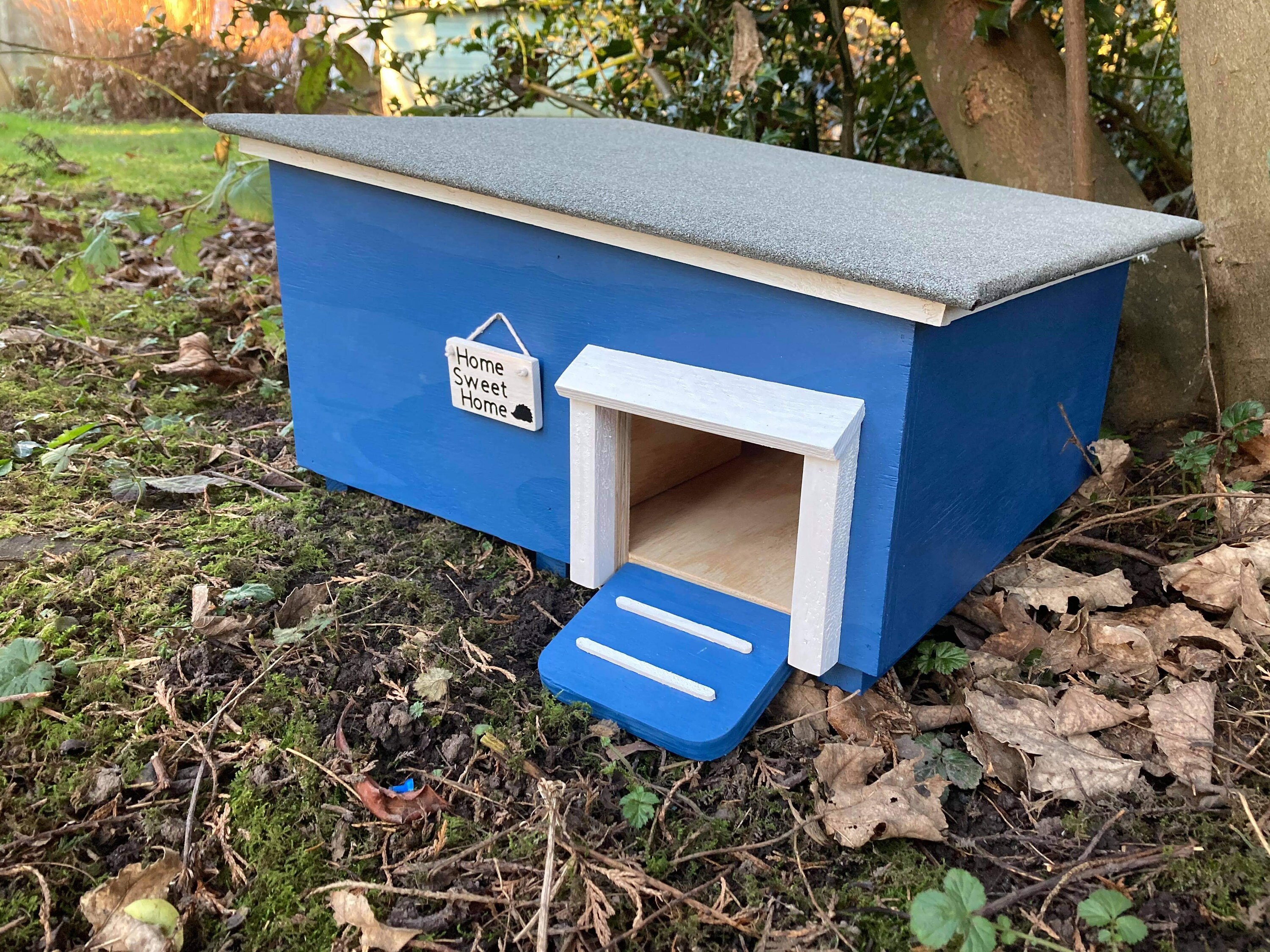 Hedgehog House Signs Home Sweet Home / Beware of the | Etsy