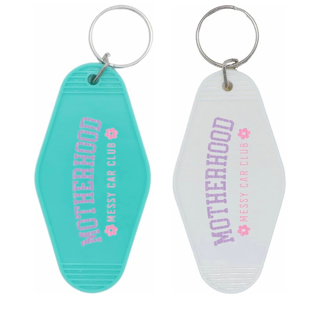 Retro Motel Keychain, Motel Keychain, Cute Retro Style Travel Road Trip ...