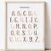 Alphabet Poster | ABC Printable Wall Art | Educational Print | Neutral ...