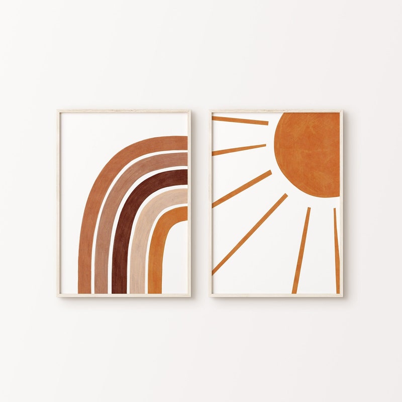 Orange Nursery - Etsy