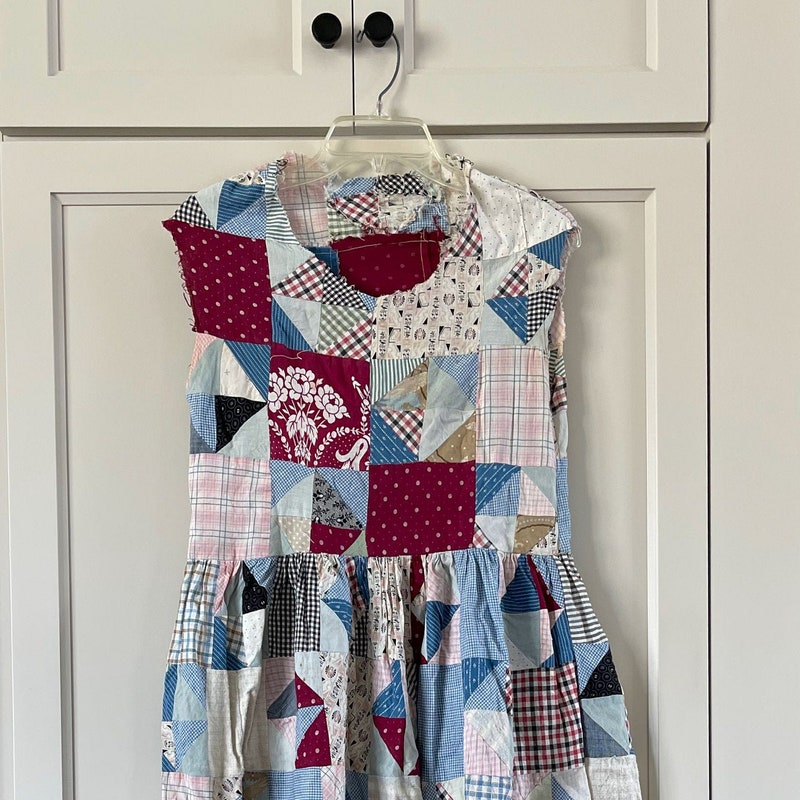 Patchwork Dress - Etsy