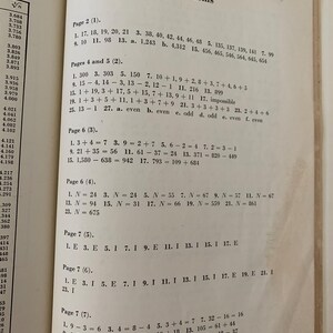 1961 Vintage Math Textbook - ARITHMETIC an Introduction to Mathematics ...