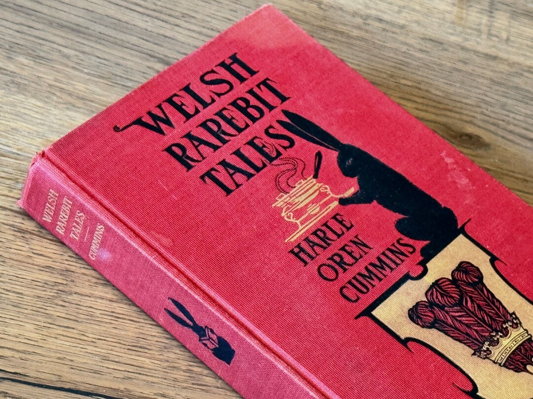ANTIQUE BOOK, SIGNED - "welsh Rarebit Tales" by Cummins, 1902 First ...