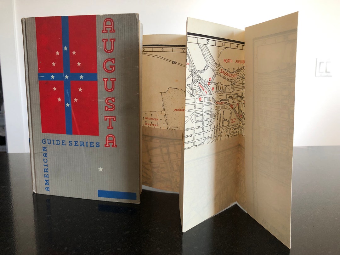 1938 Augusta Georgia Guide Book: Vintage American Guide Series With ...