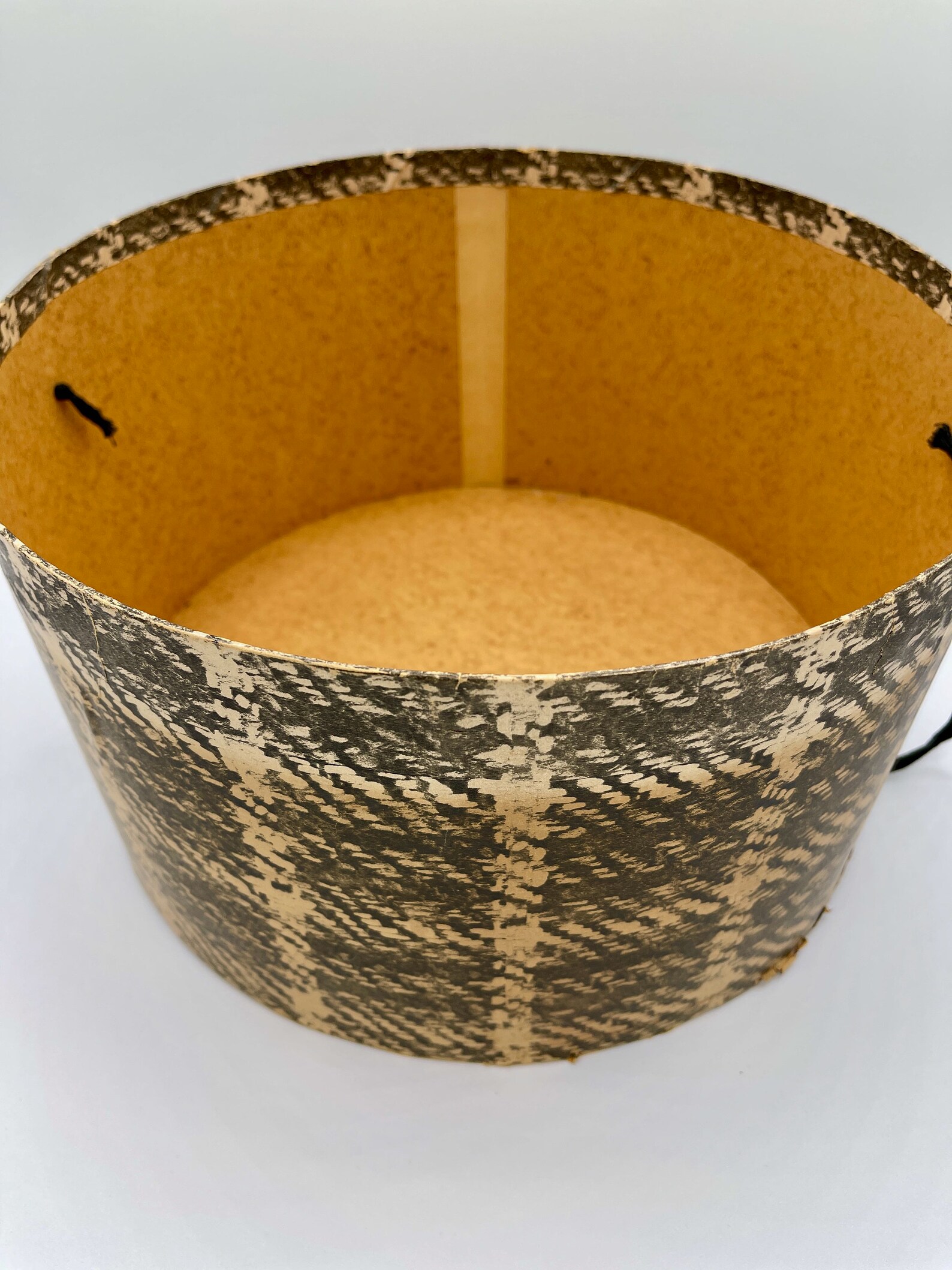 1950s Vintage Hat Box Peck & Peck / 12 Inch Diameter / - Etsy