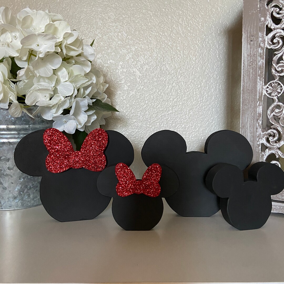 Mouse Family Set Glitter - Etsy