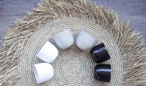 ROUND PLANTER 4 Inch Planter Pot With Drainage and Saucer - Etsy