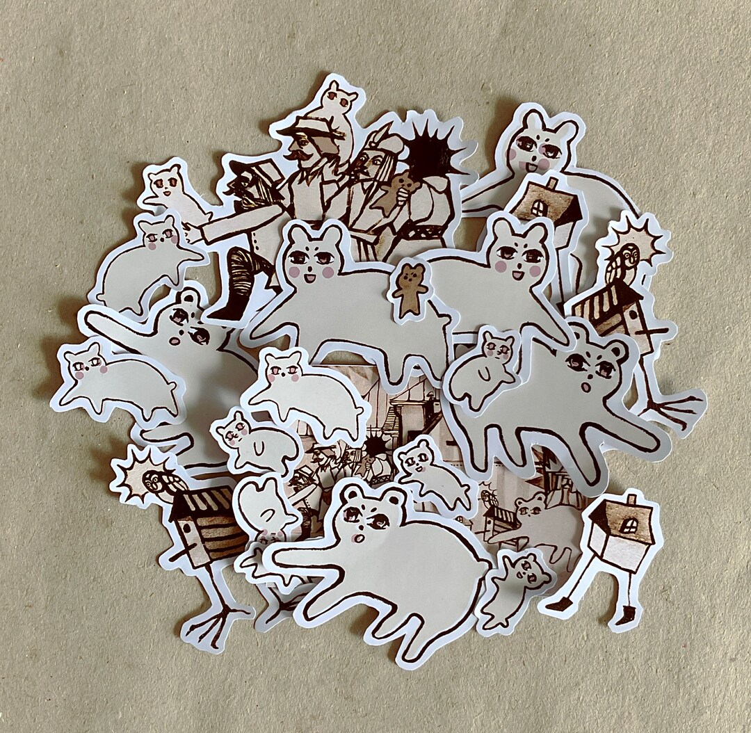 Teddy Bear Hunt - STICKER PACK [23 Stickers] - Etsy