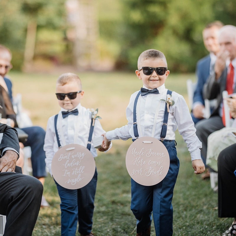 Ring Bearer Sign - Etsy