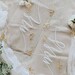 Mr and Mrs Place Cards With Gold Foil Acrylic Mr and Mrs - Etsy