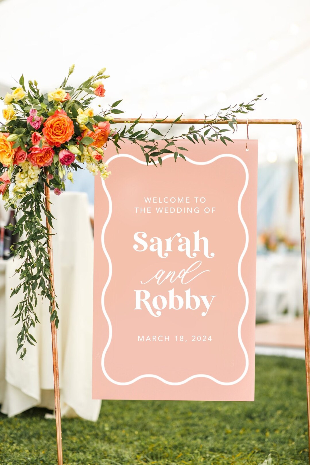 Custom Retro Acrylic Welcome Sign | Acrylic Sign | 1960s Sign | 1970s ...
