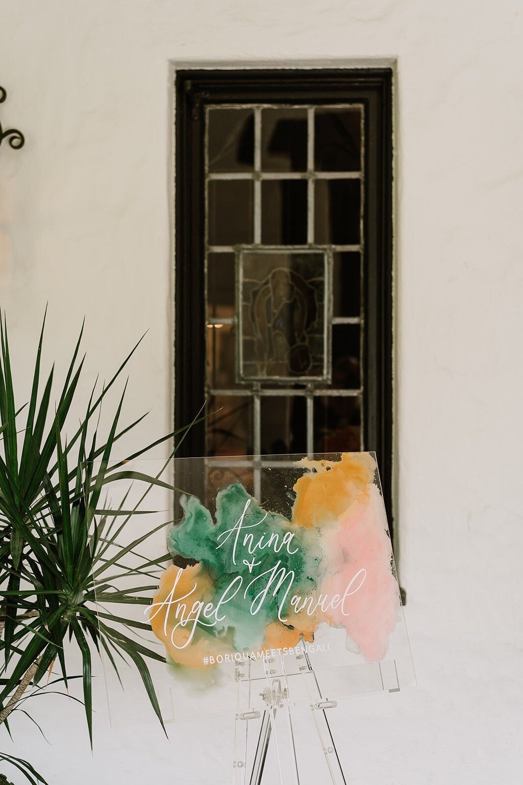 Customizable Painted Watercolor Acrylic Sign Hand Lettered - Etsy