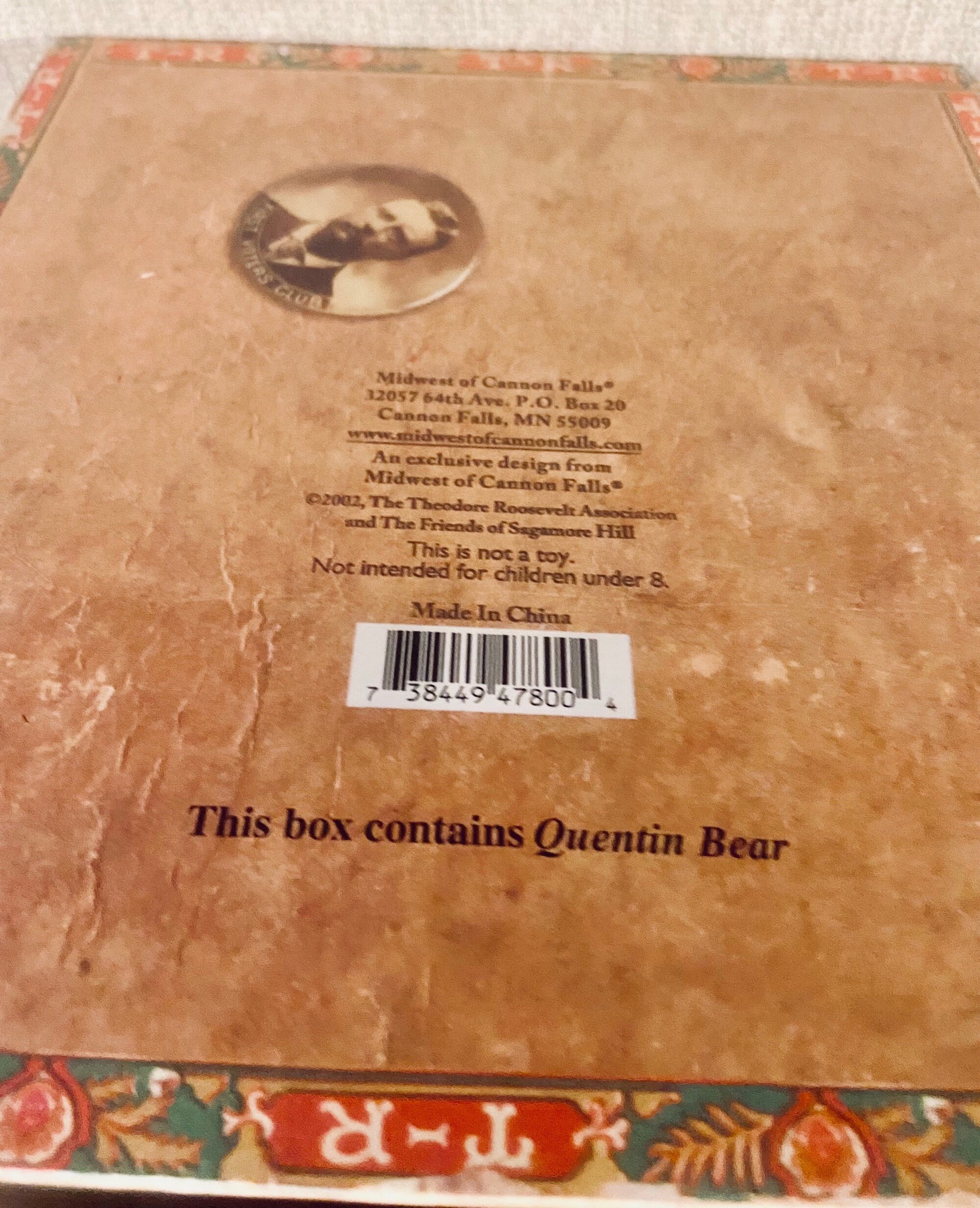 Quentin Bear Retired Vintage Teddy Roosevelt Quentin Bear - Etsy