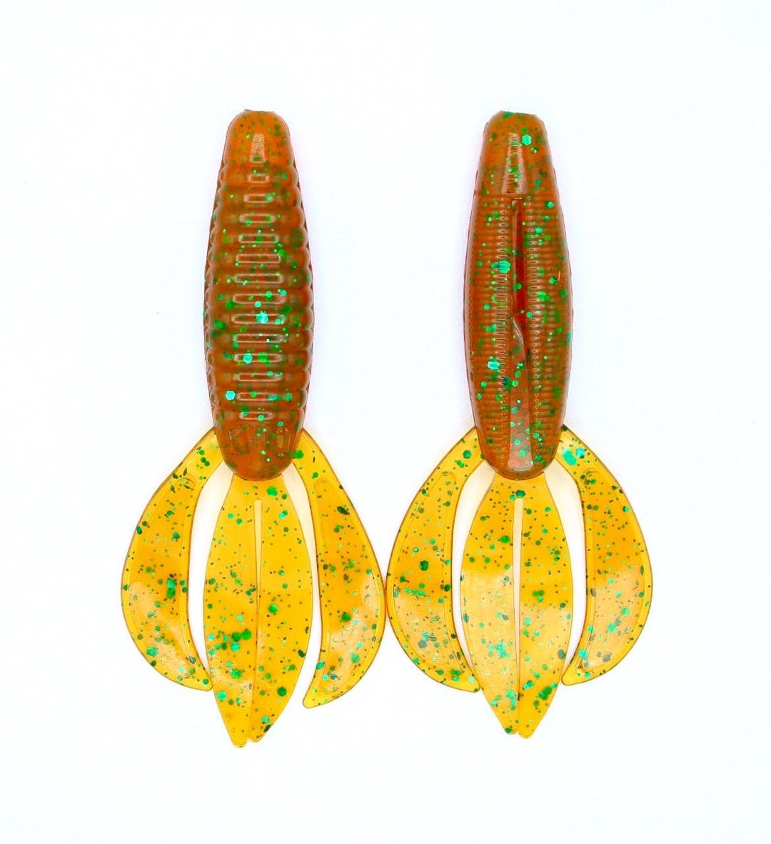 4.25” Gourd Green Rocket Bait, Soft Plastic Baits - Etsy