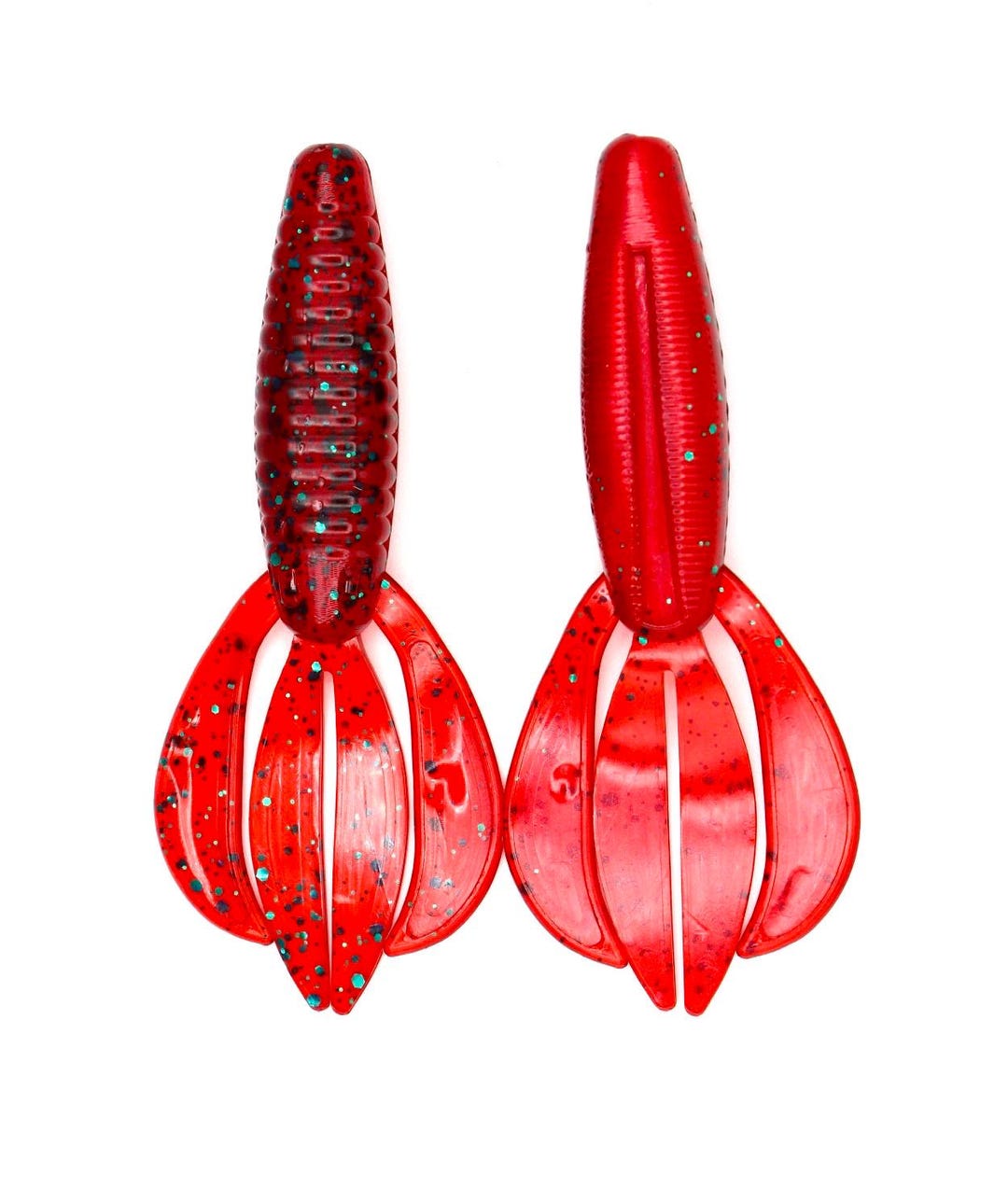 4.25” Redbug Shad Rocket Bait, Soft Plastic Bait, Bass Fishing - Etsy