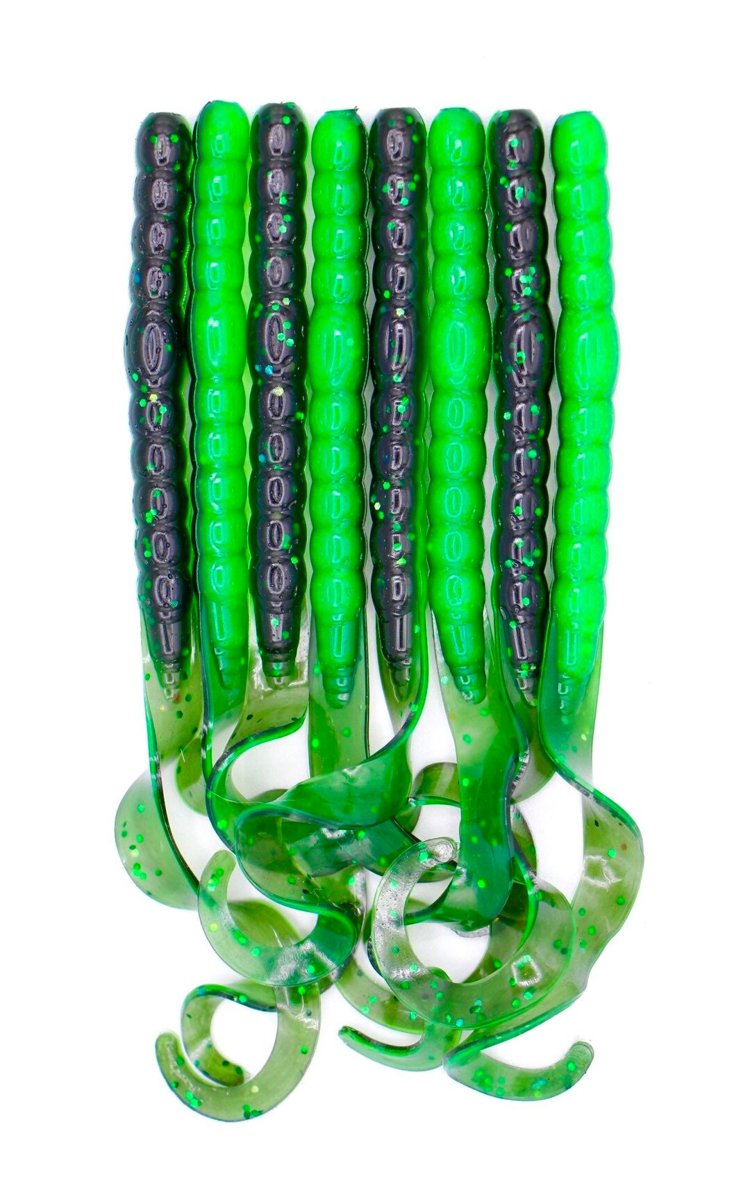 7.5” Monster Ribbon Tail, Soft Plastic Bait, Bass Fishing - Etsy