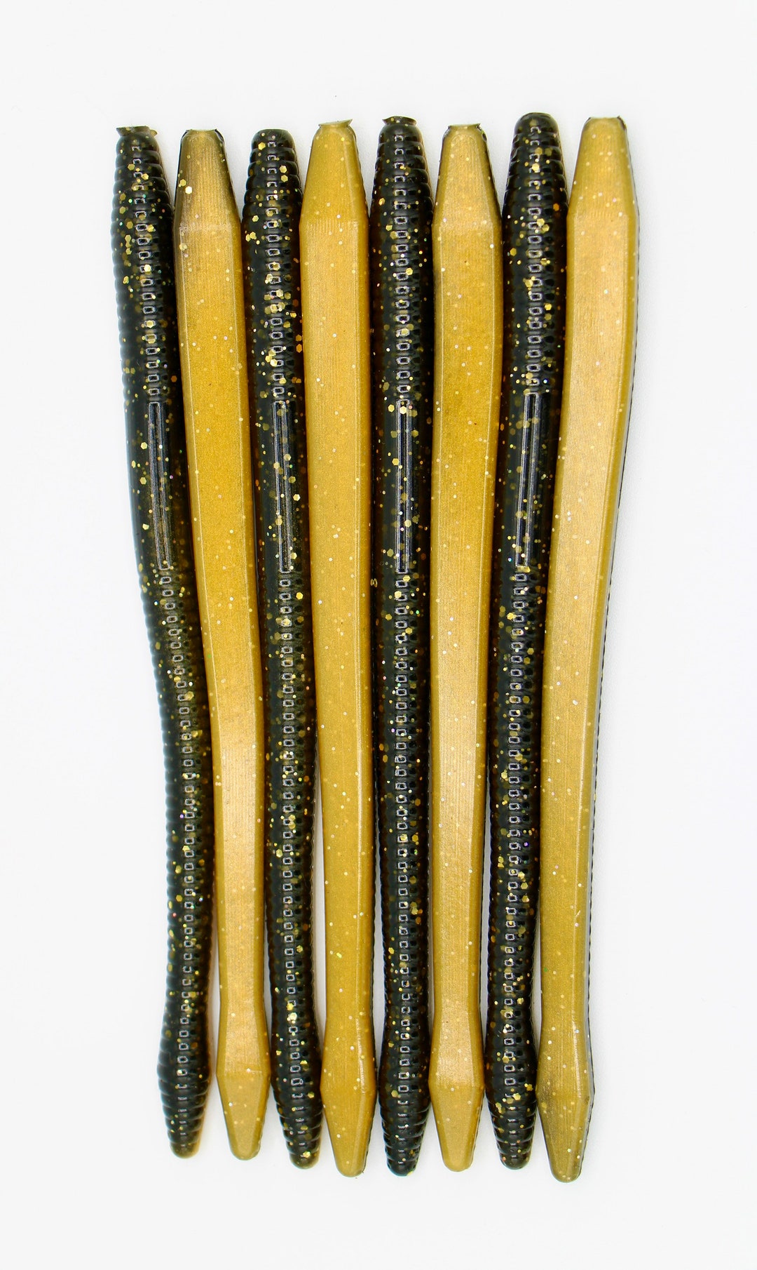 6.25” Lure ‘em Lexi Flat Bottom Magnum Trick Worm, Soft Plastic Bait - Etsy