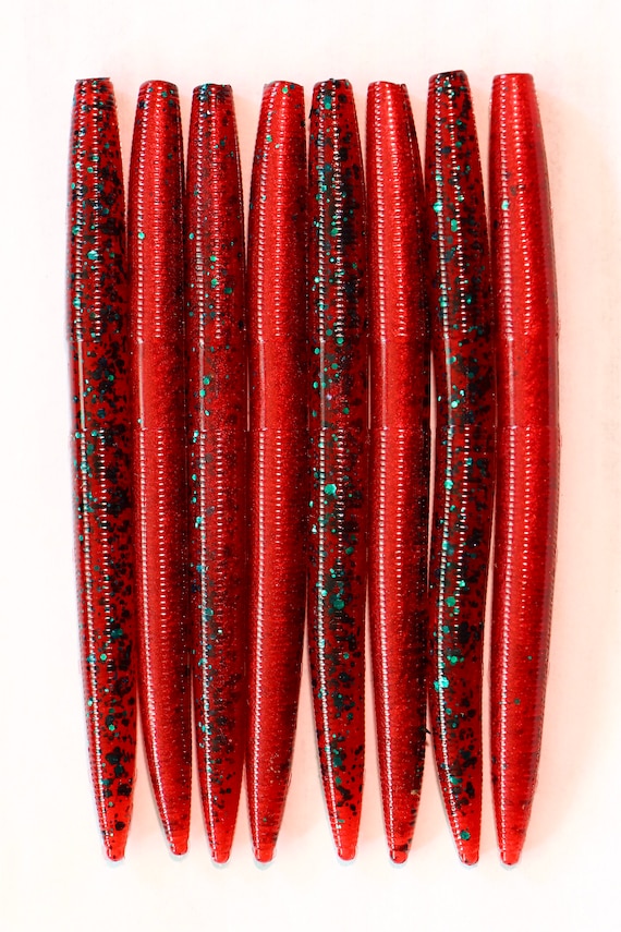 5 Redbug Shad Stick Bait Soft Plastic Bait Senko Style - Etsy