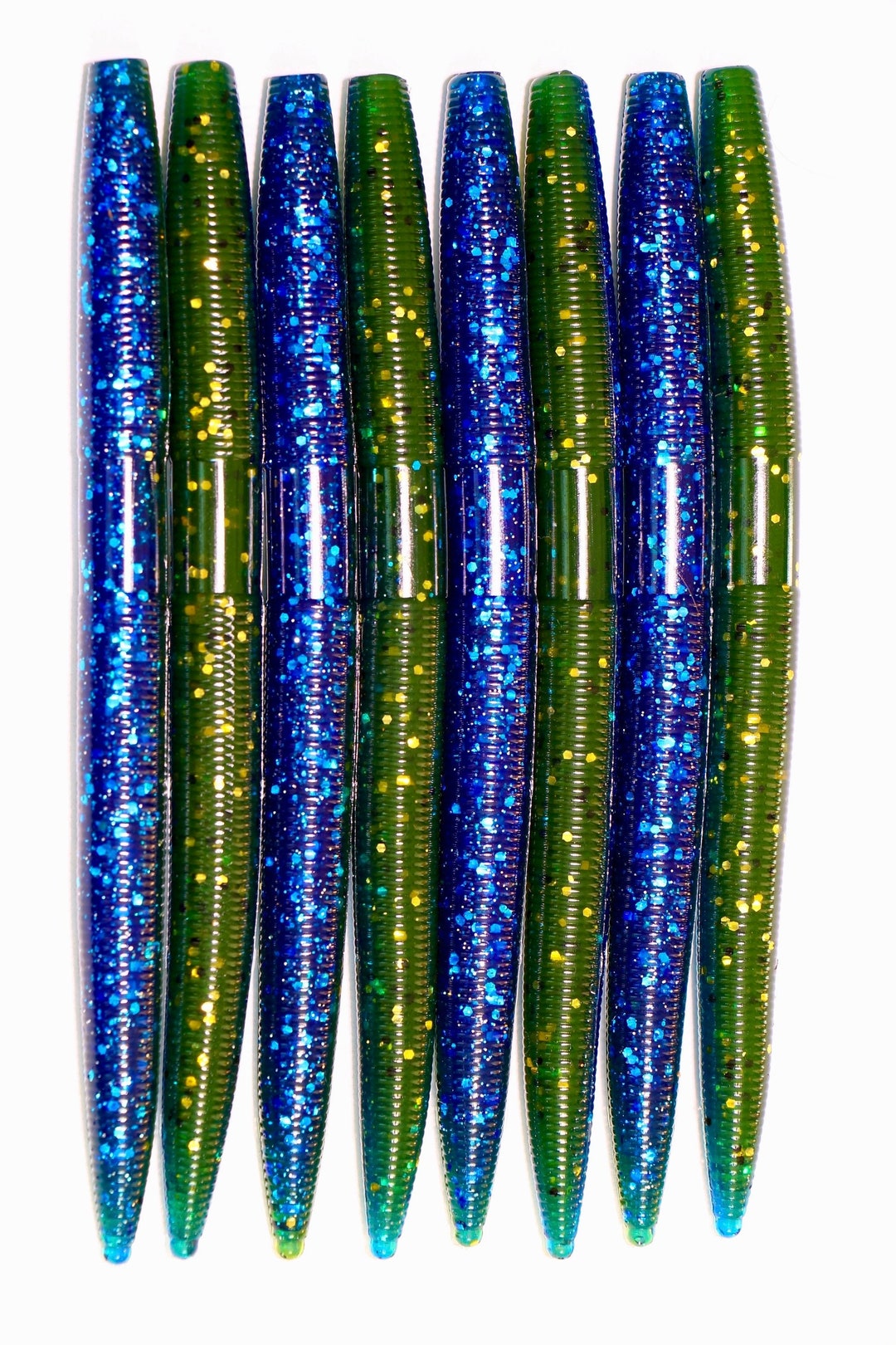 5” Okeechobee Craw Stick Worm, Soft Plastic Bait, Senko Style, Bass ...