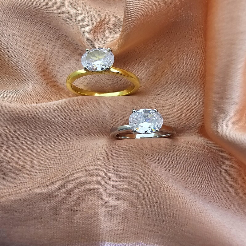 Horizontal Ring - Etsy