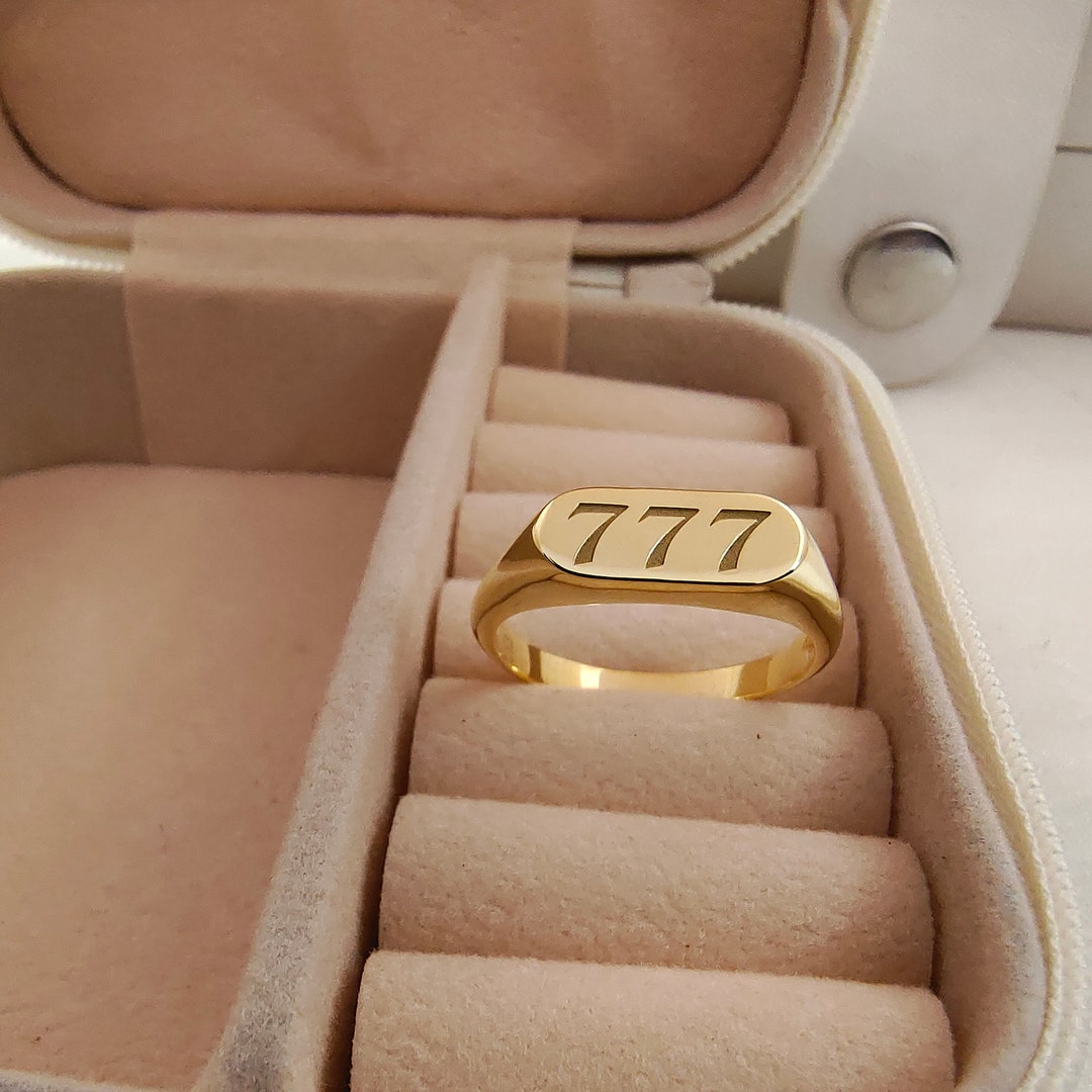 Angel Number Ring for Men Women Personalized Number Ring, 11:11 Ring ...