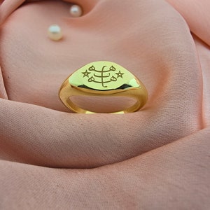 Baha'i Ring | Baha'i Jewelry| Nine Pointed Star | Ring of Declaration ...