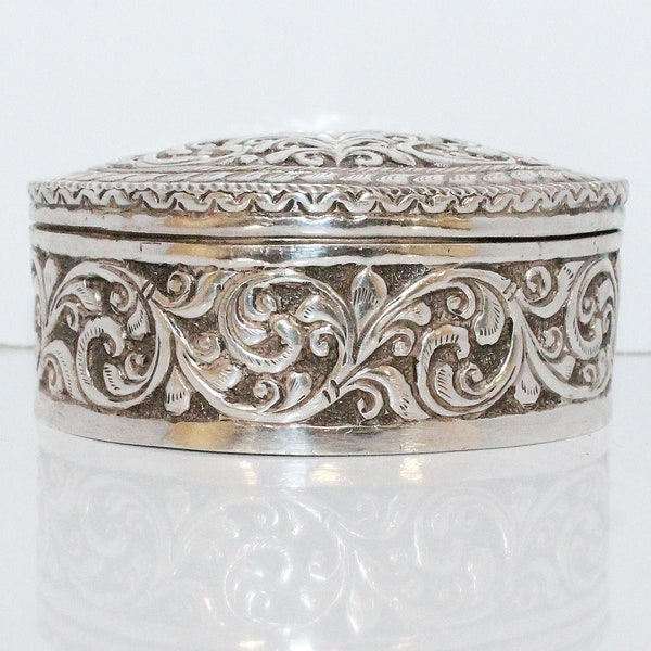 Small Silver Box - Etsy UK