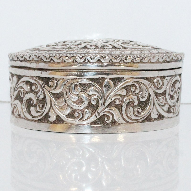 Small Silver Box - Etsy UK