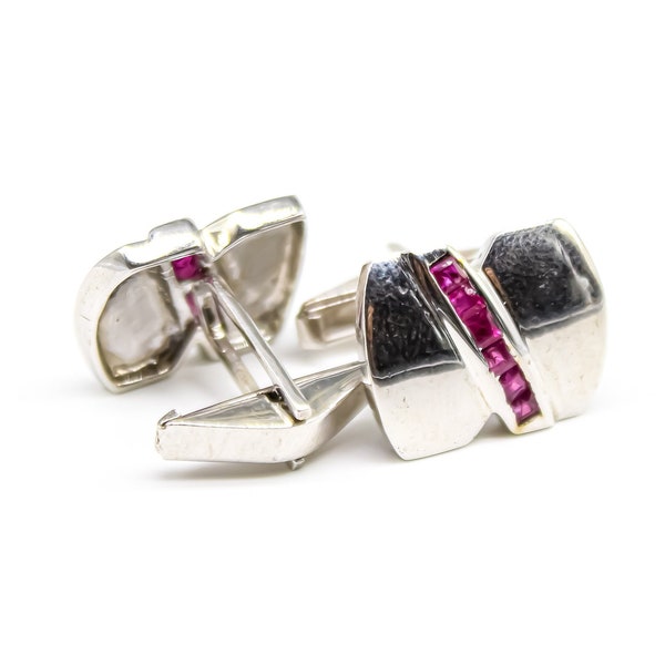 Gemstone Cufflinks - Etsy