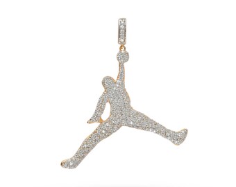 Jordan Jumpman Necklace | Etsy